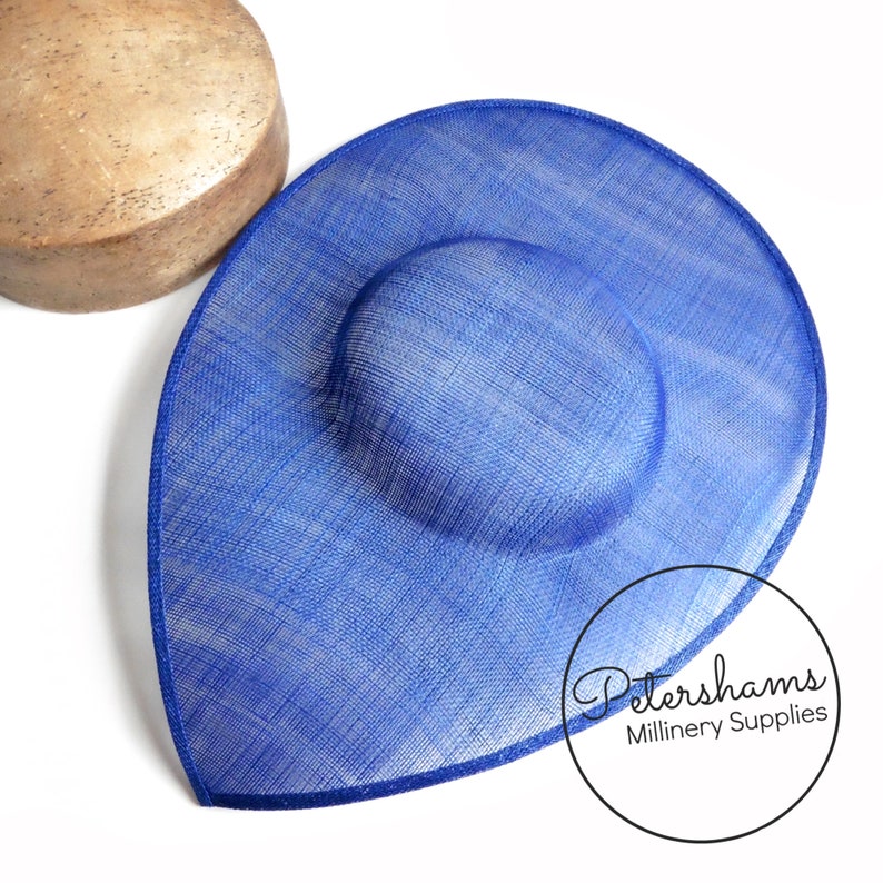 Extra Large Pointed Tip Sinamay Fascinator Hat Base for | Etsy