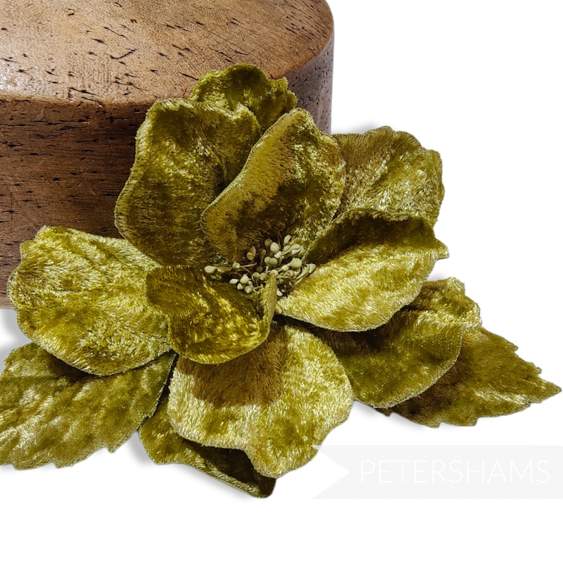 Poinsettias Velvet Plant - Etsy UK