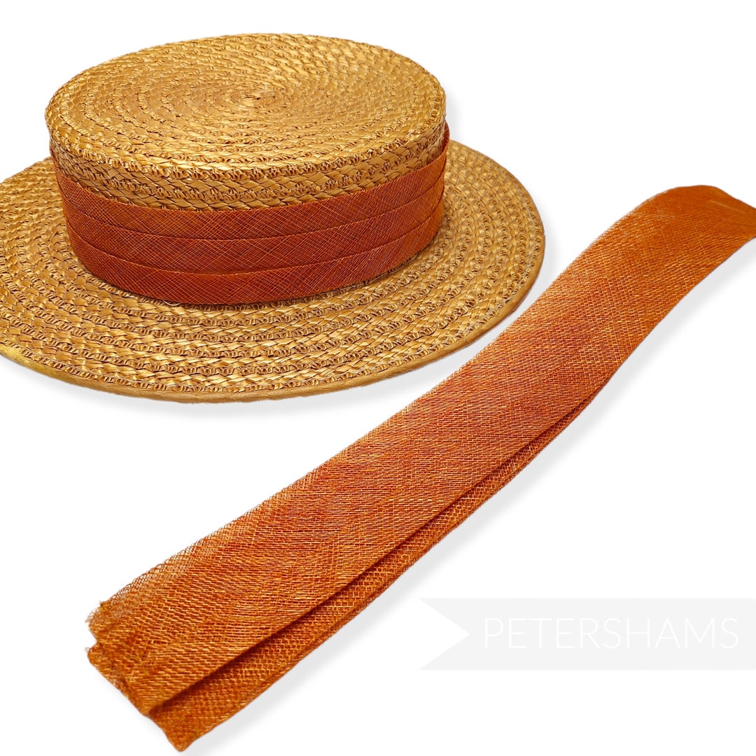 Pleated Bias Sinamay Puggaree Hat Band for Millinery and Hat Trimming ...