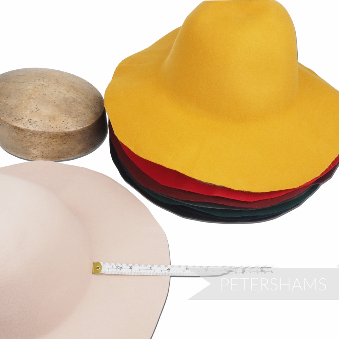 100% Wool Felt Capeline Hat Body for Millinery & Hat Making - Etsy