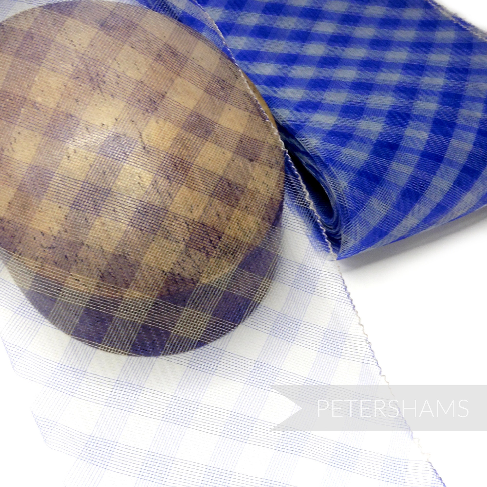 Petite Checker Pattern 15cm 6 inch Wide Crinoline for Hats | Etsy