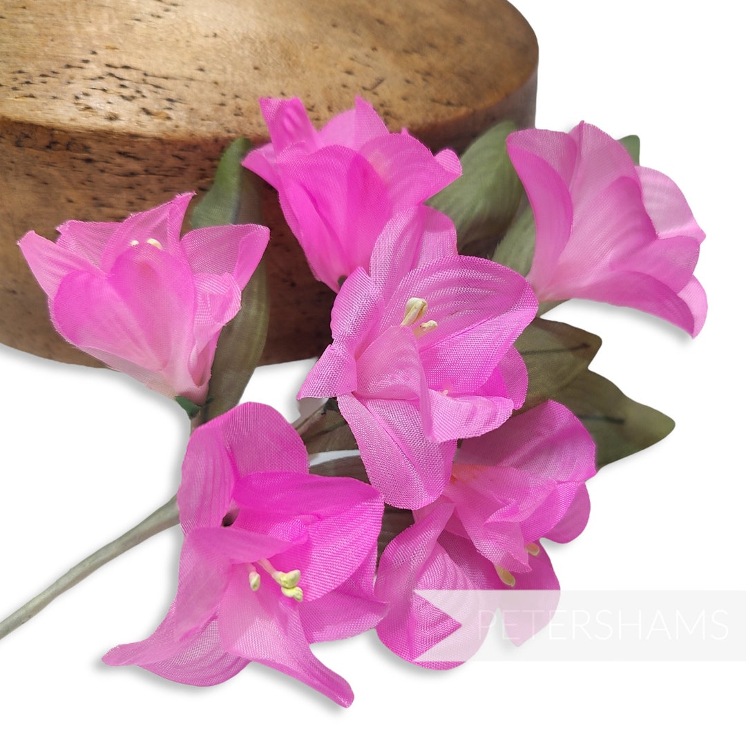 Vintage 'laylah' 1960s Korean Bell Flower Wired Hat Mount for Millinery ...