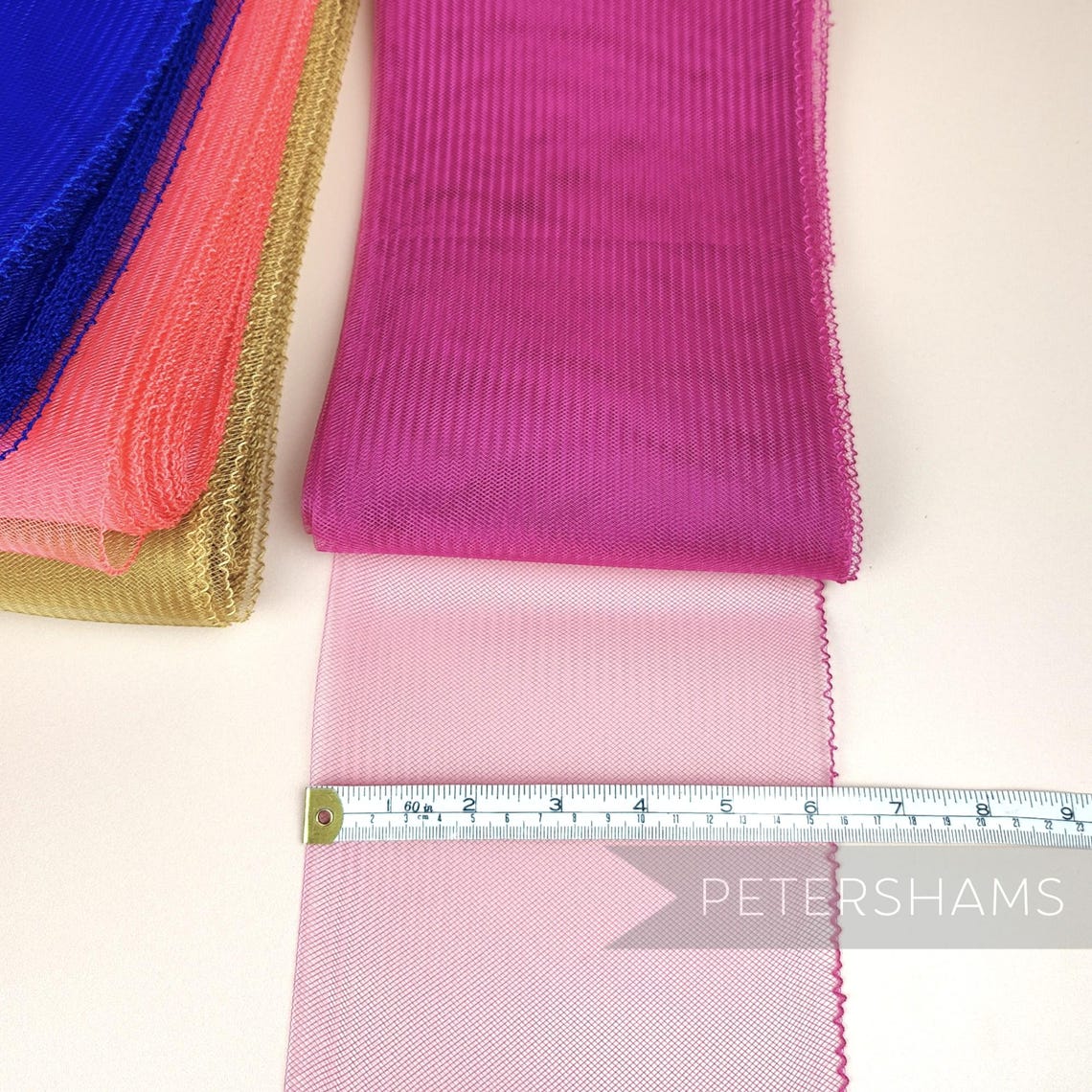 Light Pink 15cm (6 Inch) Wide Crinoline (crin, Horsehair Braid) for ...
