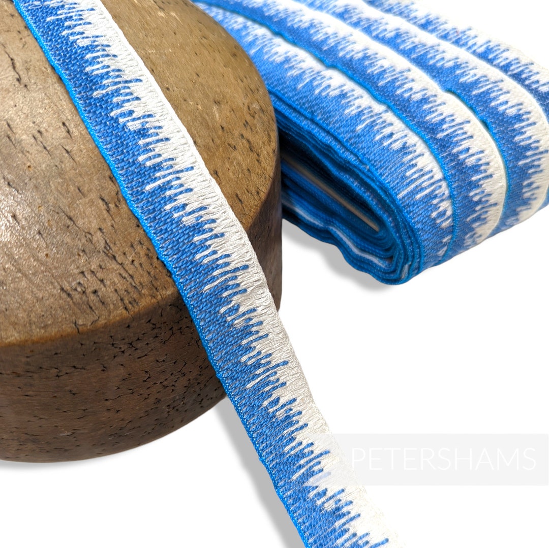 Vintage 1960s French Drippy 23mm Ribbon Trim 1m for Crafting and ...