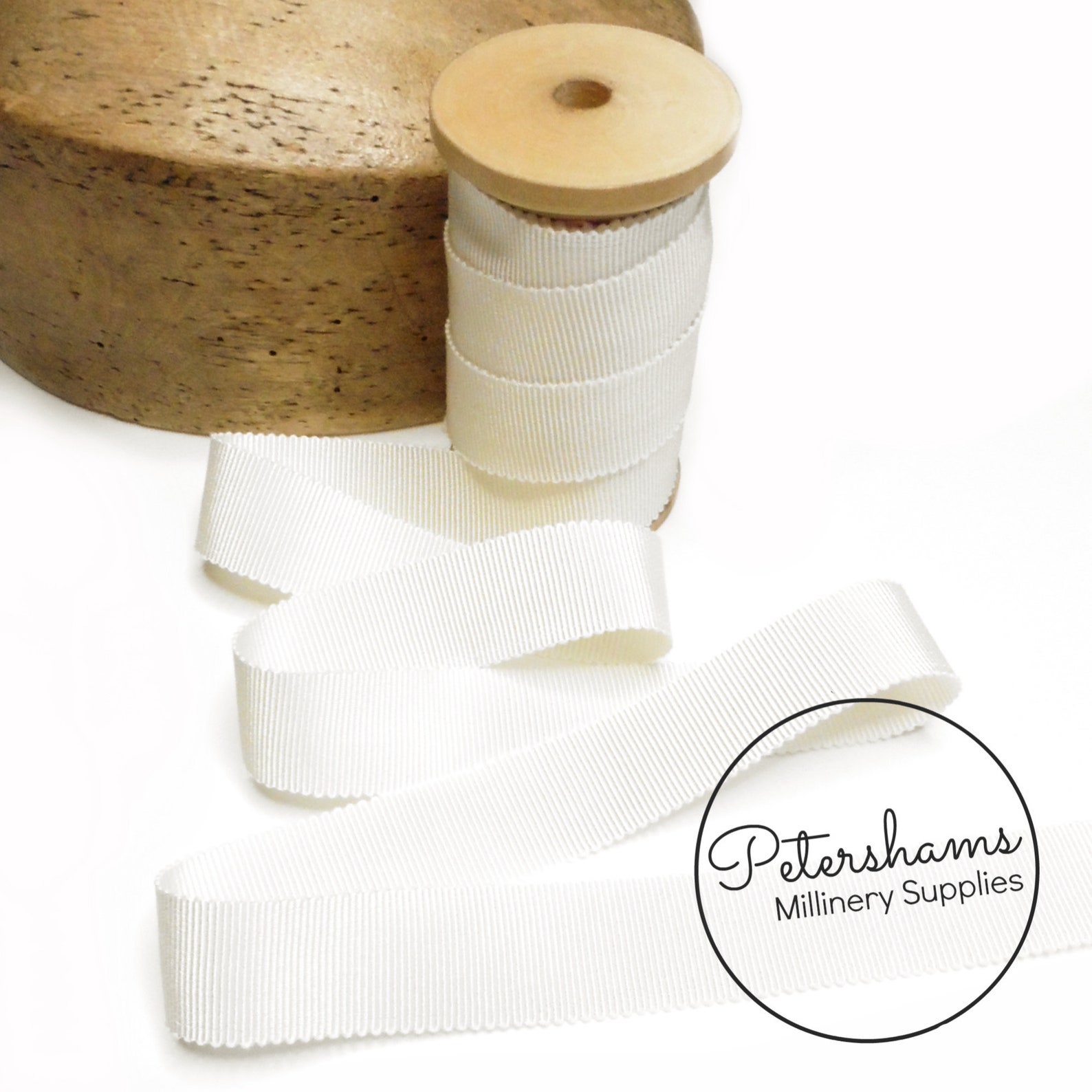 Ivory French Millinery Petersham Ribbon 3 Sizes 15mm No.3 - Etsy