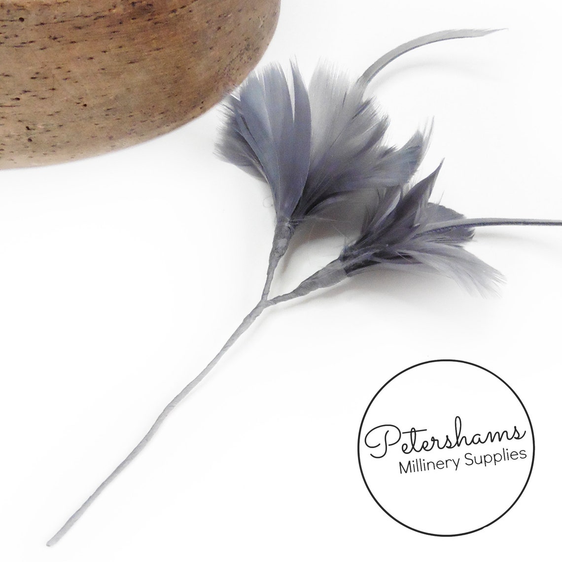 Petite Double Goose Feather Flower for Millinery & Hat Making - Etsy