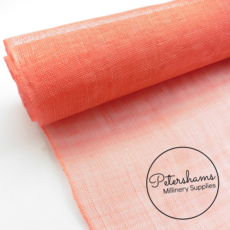 Sinamay Fabric for Millinery Hat & Fascinator Making 1/2 - Etsy