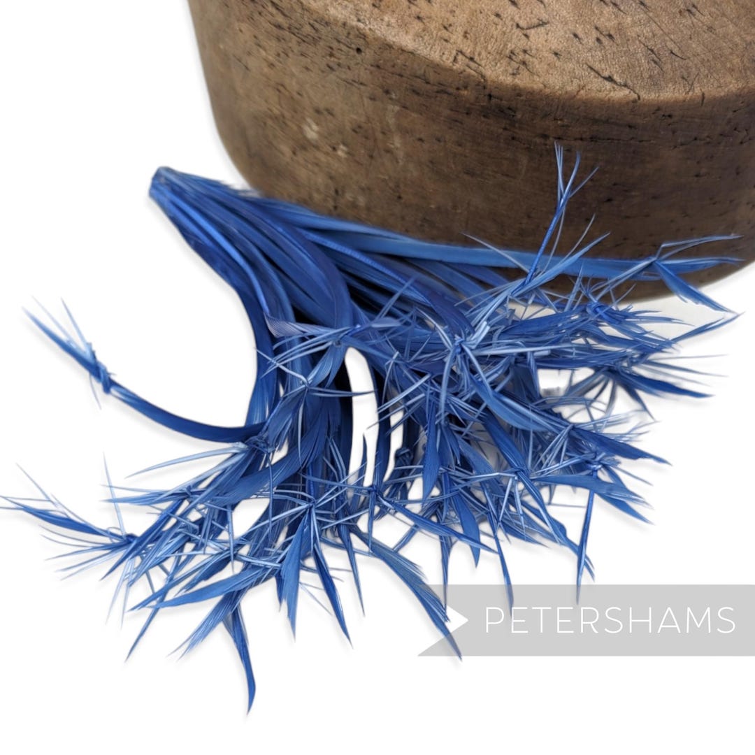 Firework Goose Biot Feather Mount for Millinery, Hat Making ...