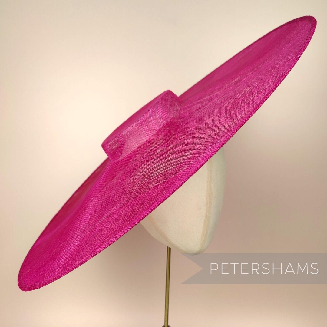 Extreme Cartwheel Sinamay Fascinator Hat Base for Millinery and Hat ...