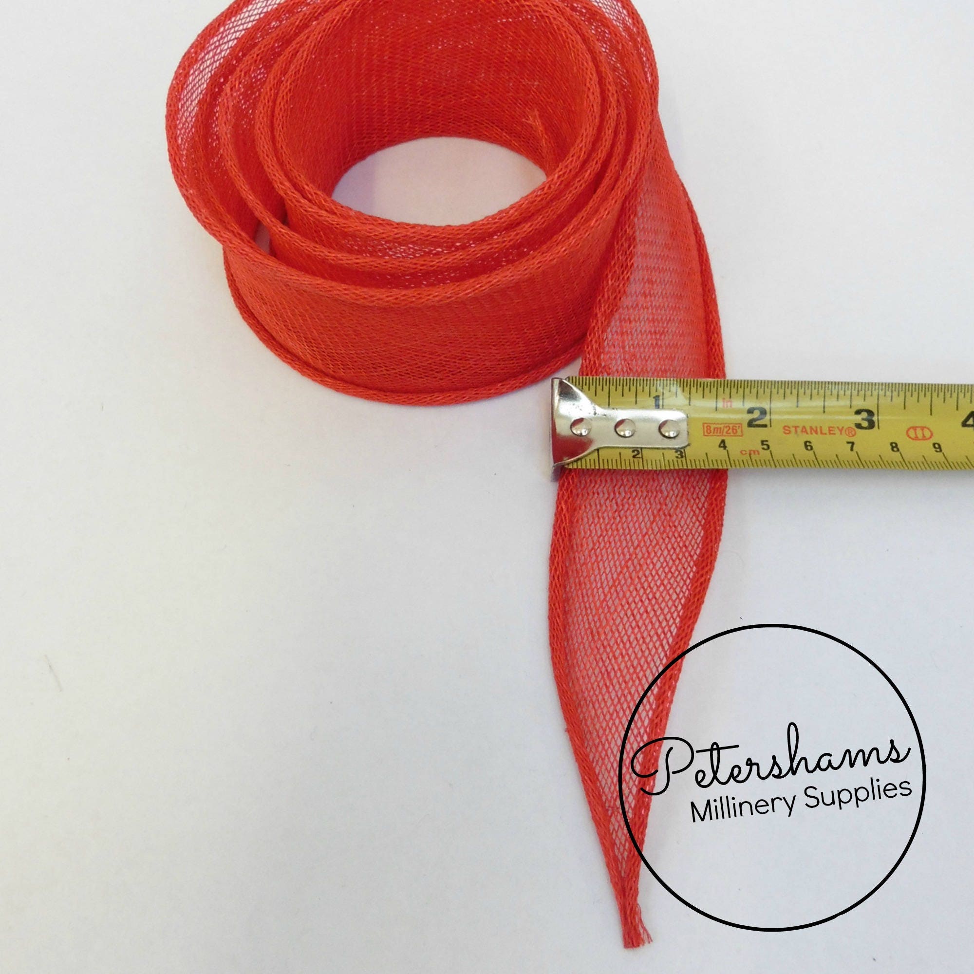 Hand Rolled Sinamay Ribbon Trim for Millinery Hat Making & - Etsy
