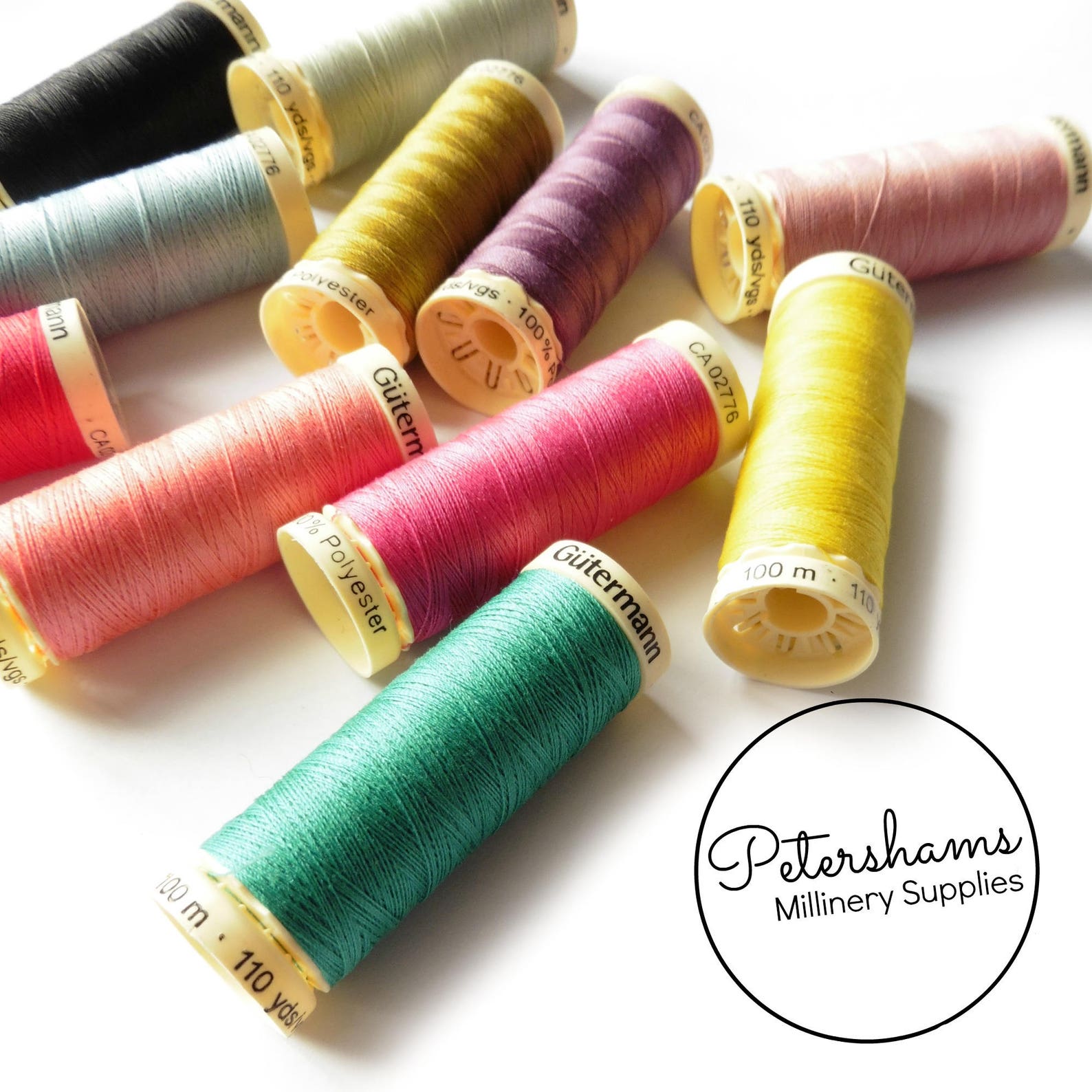 Gutermann Sew-all Polyester Thread Spool 100m (110 Yards) - Coral #985 ...