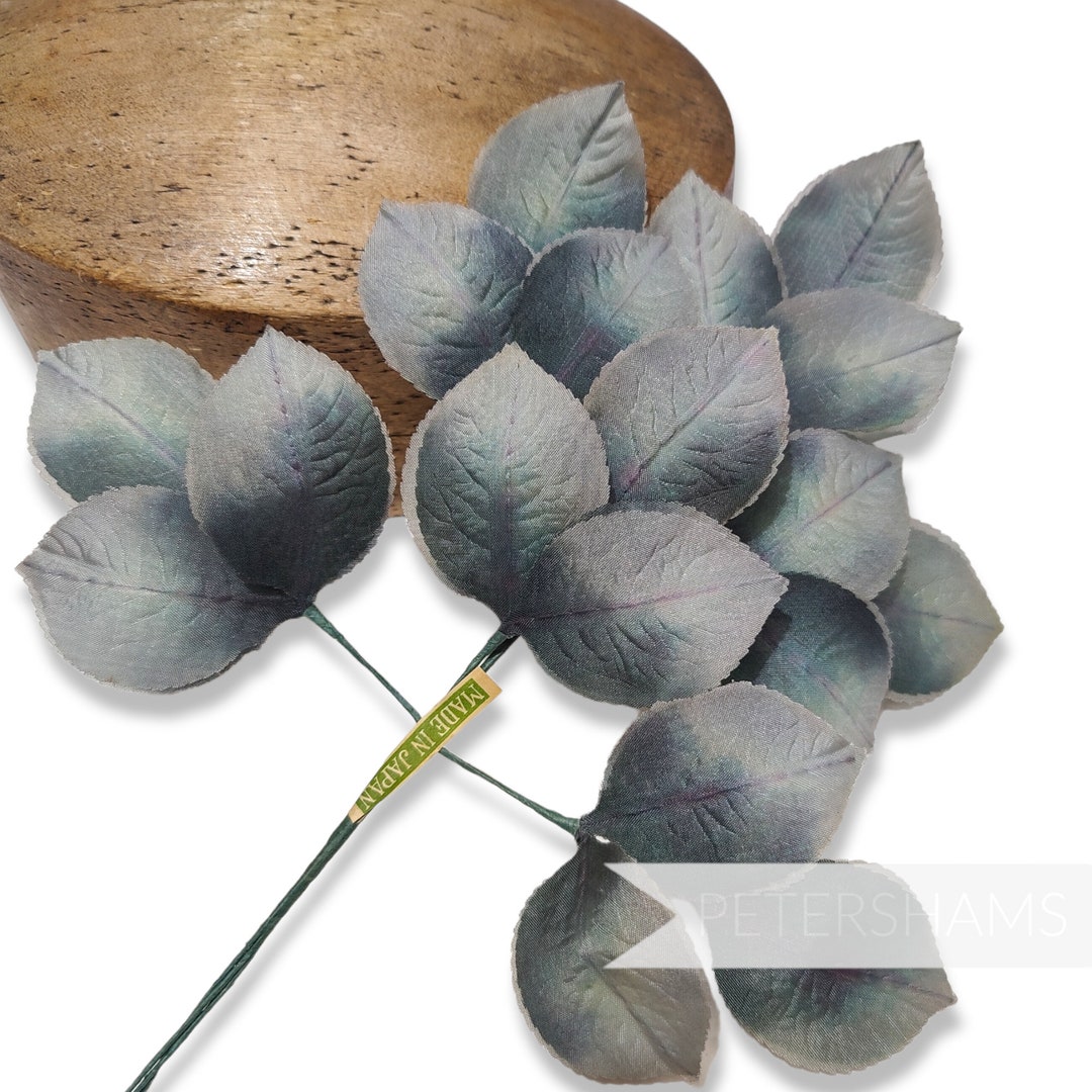 Vintage' Omari' 1960's Japanese Gradient Wired Leaf Spray for Millinery ...