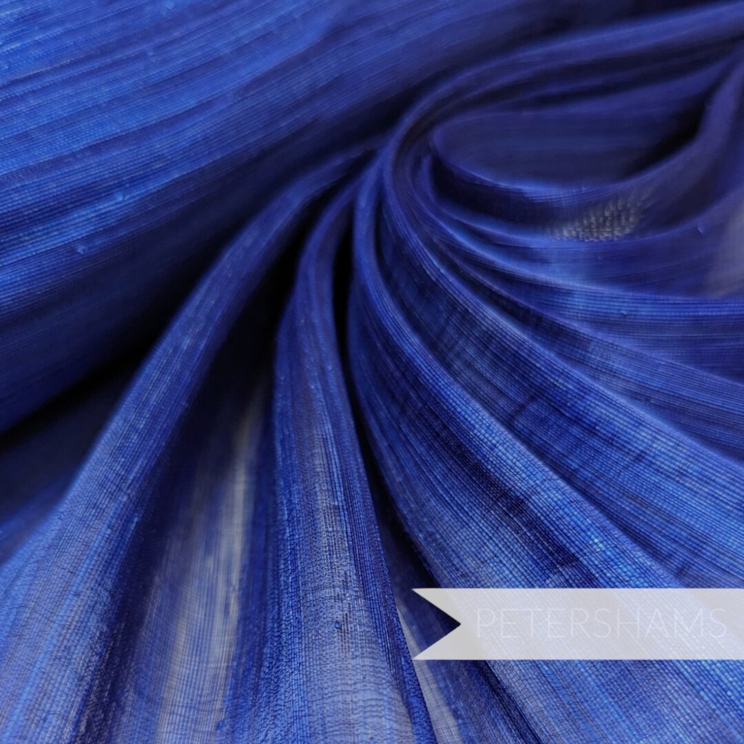 Silk Abaca Fabric for Hat Making & Millinery 1/2m Deep Royal Blue - Etsy
