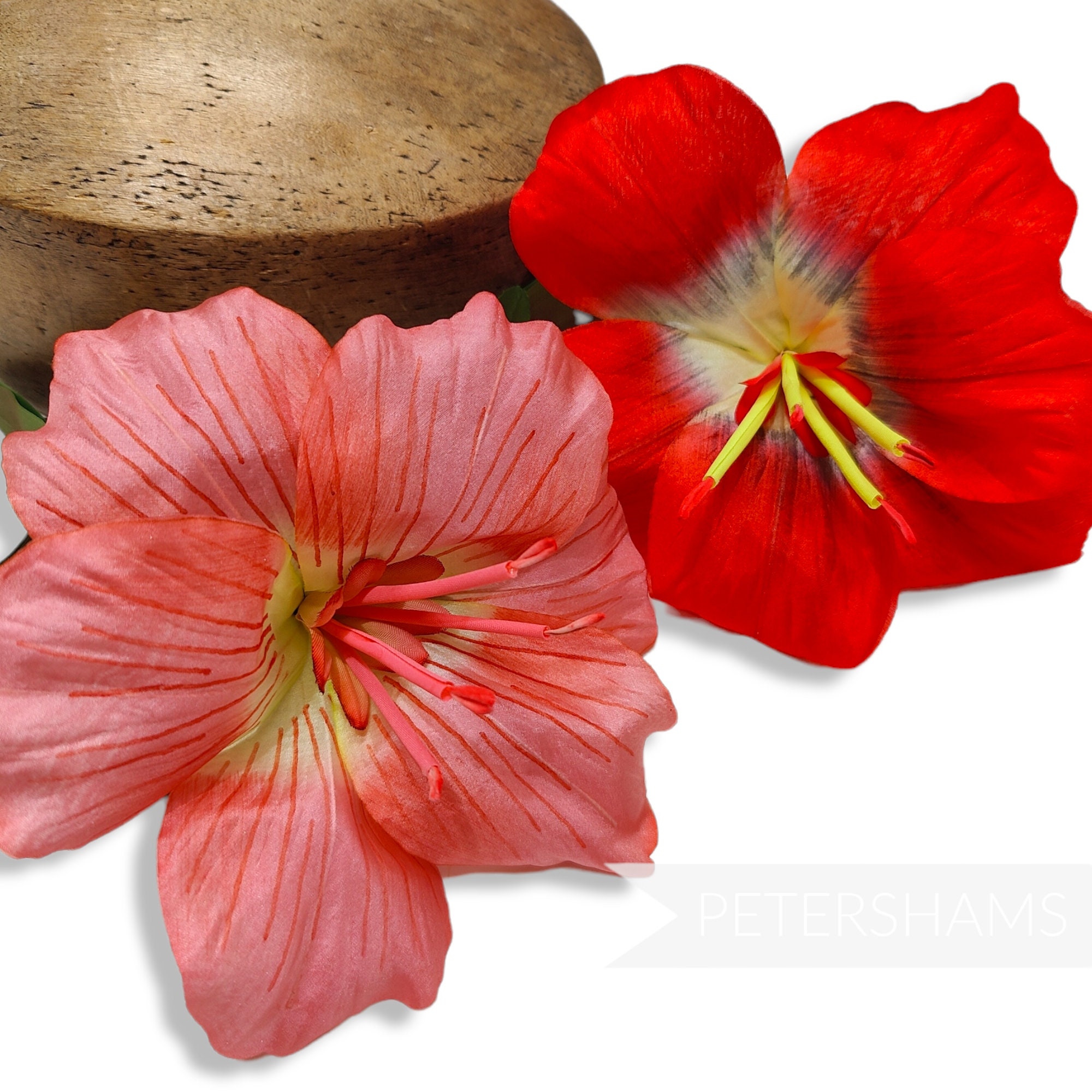 Large 15cm 'vida' Vintage 1960/70s German 15cm Gladiolus Silk Flower ...