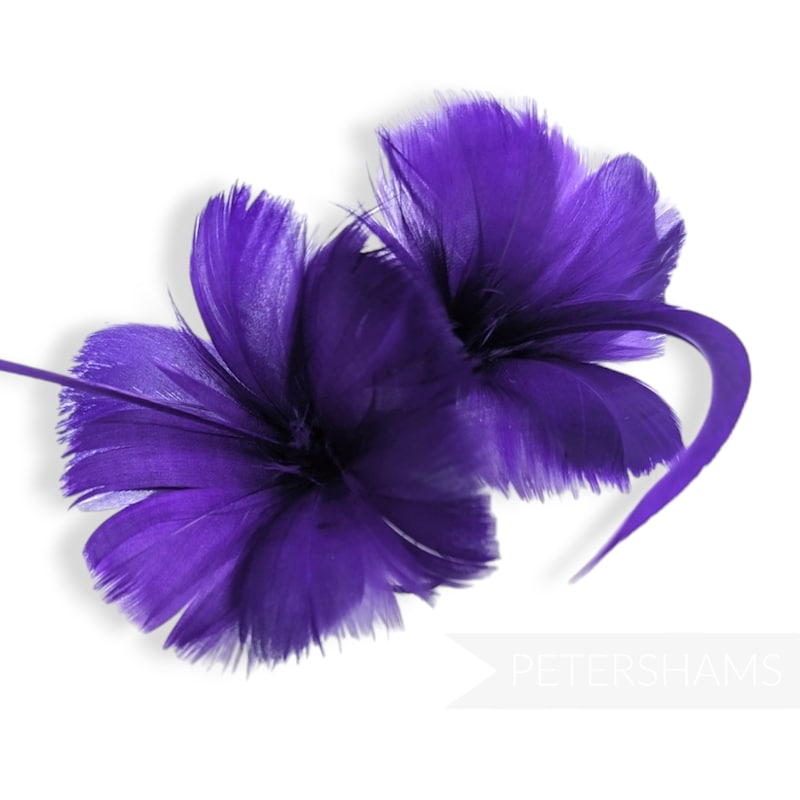 Purple Feathers - Etsy