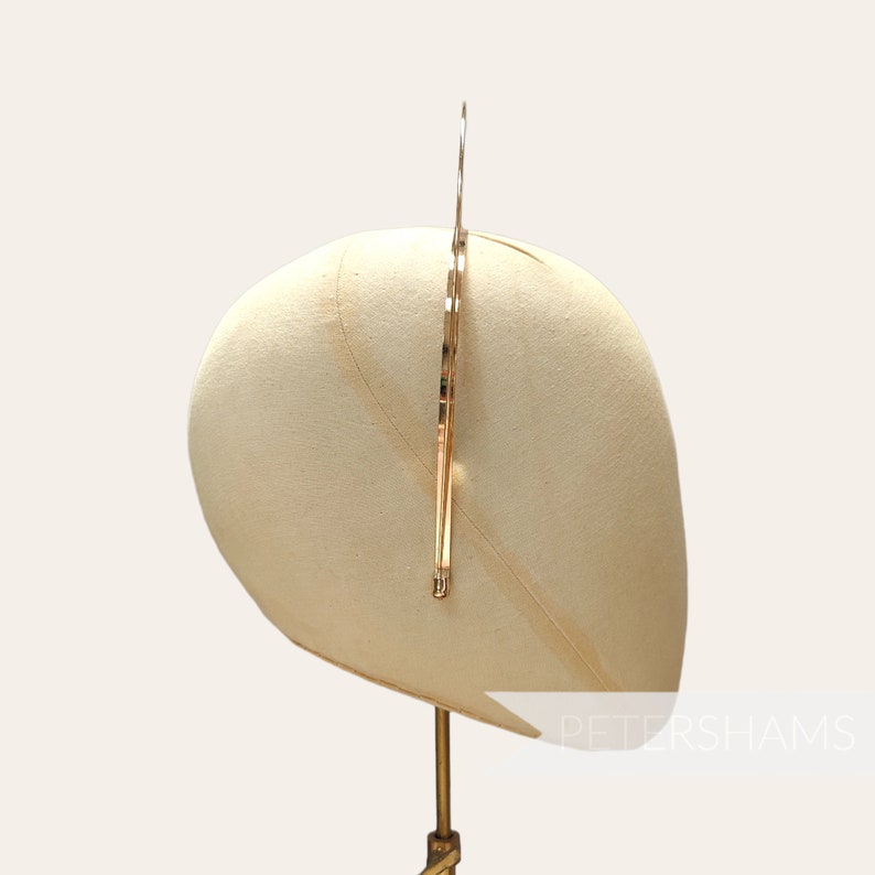 Halo Crown Metal Headband Frame for Millinery and Hat Making - Gold - Etsy