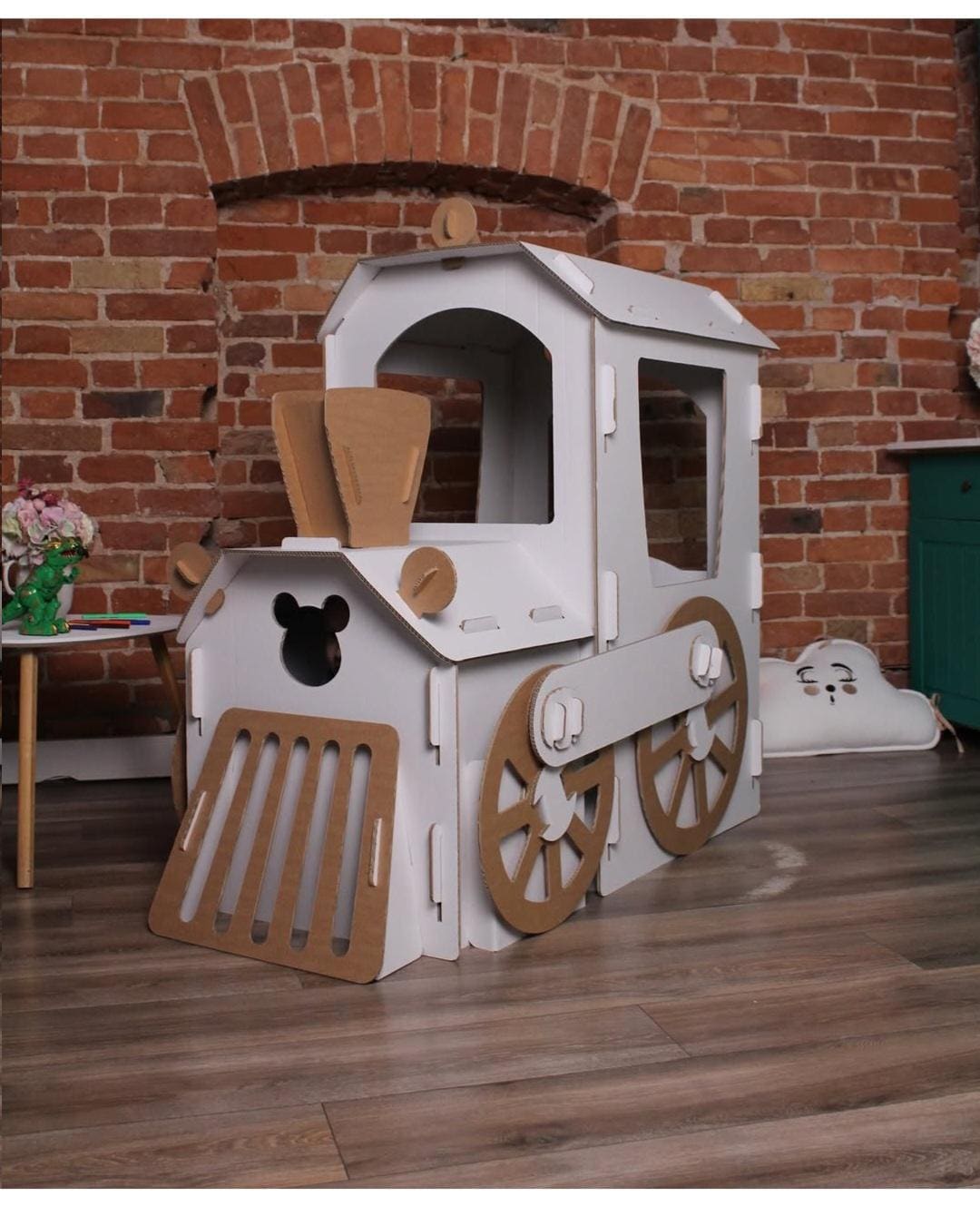 Life Size Cardboard House | Large Cardboard House | DIY Train | Sturdy ...