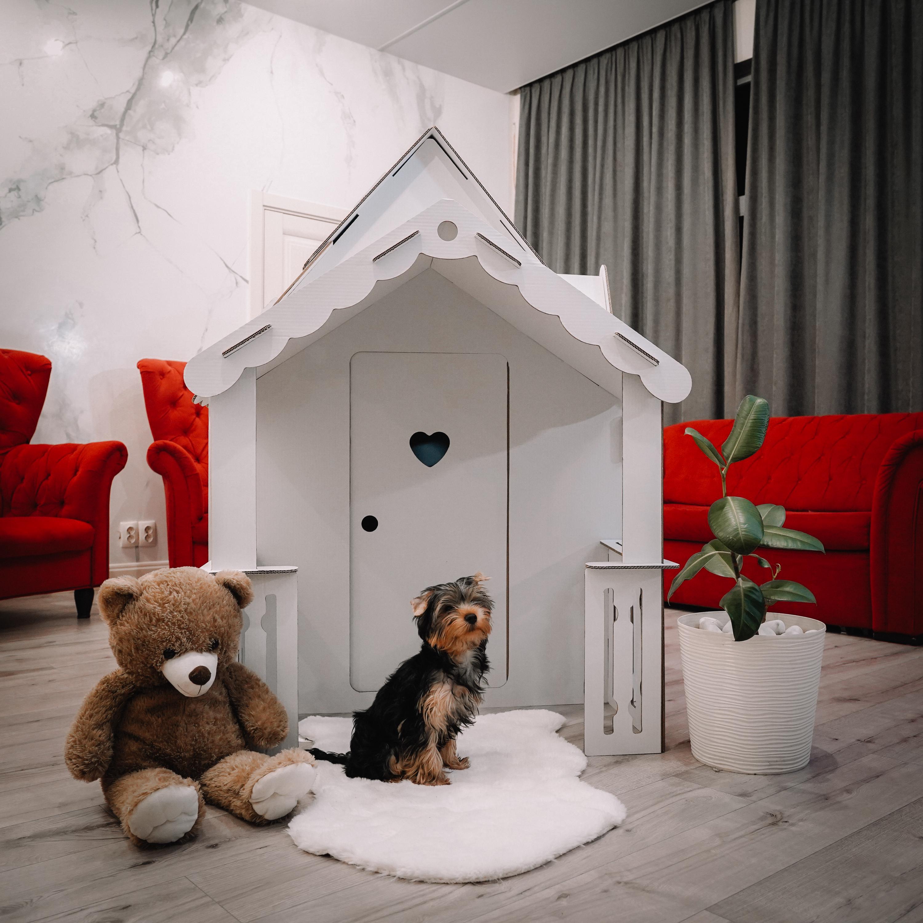 Life Size Cardboard House | Large Cardboard House | DIY Playhouse ...
