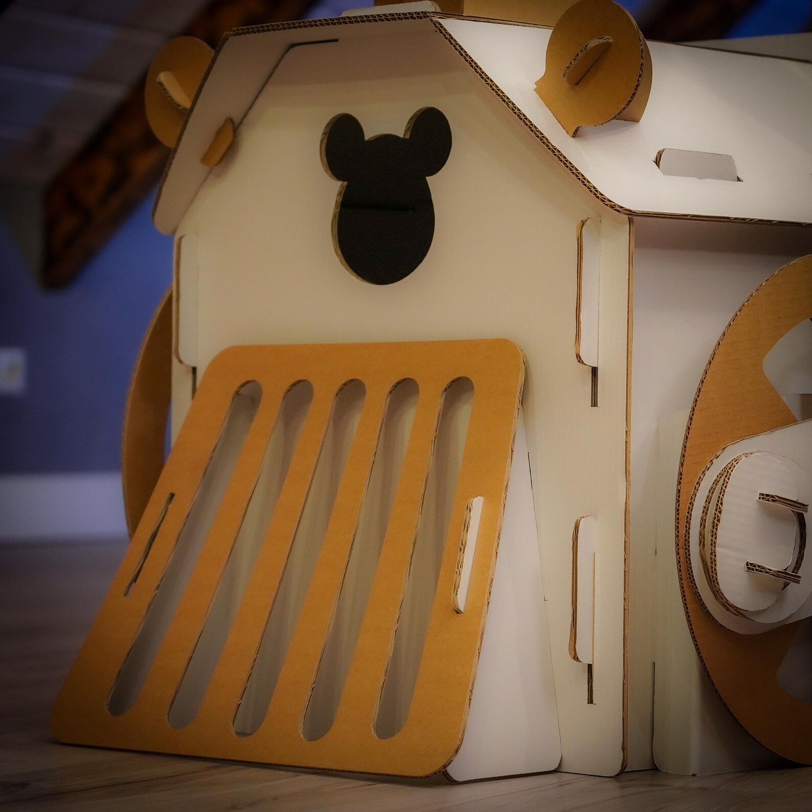 Life Size Cardboard House | Large Cardboard House | DIY Train | Sturdy ...