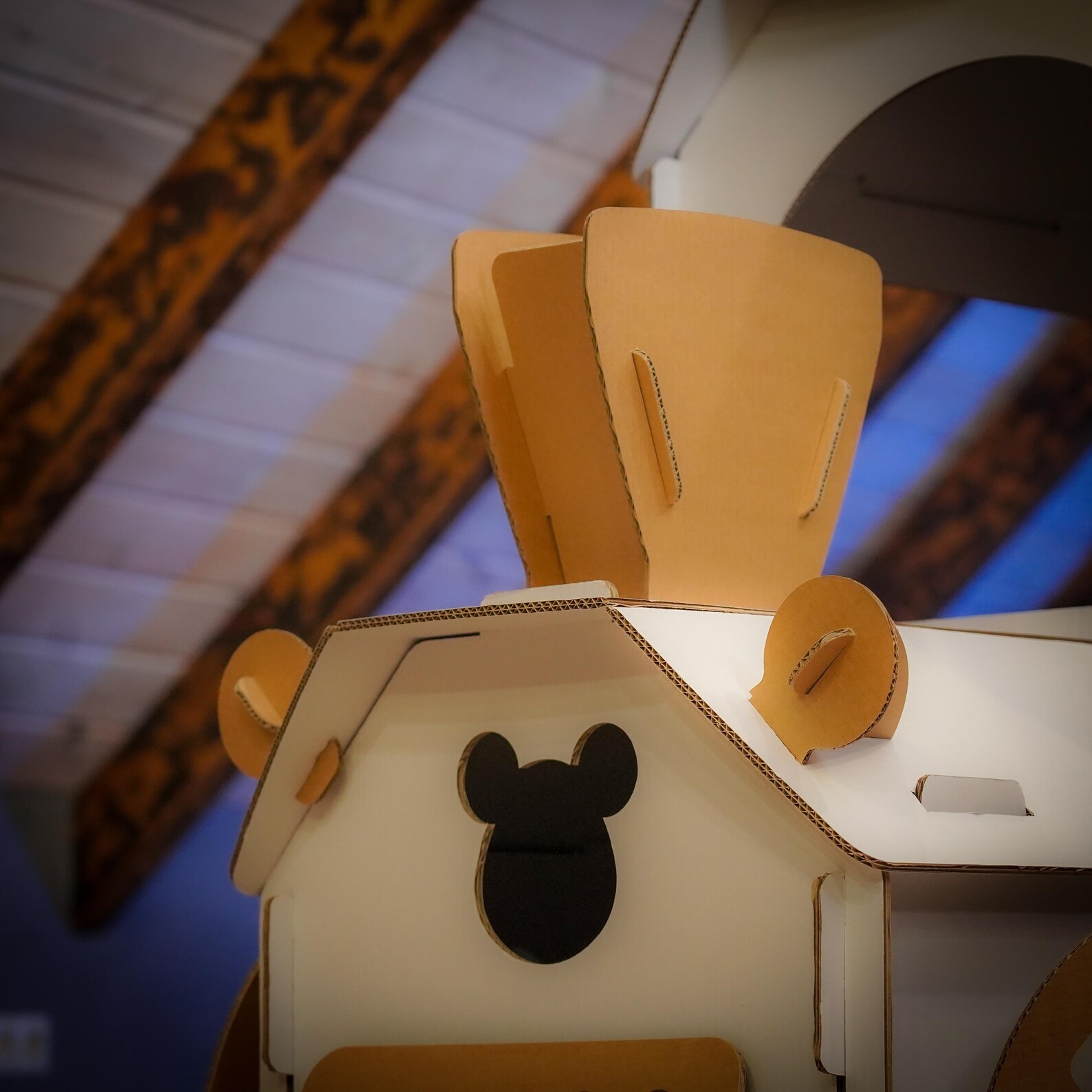 Life Size Cardboard House | Large Cardboard House | DIY Train | Sturdy ...