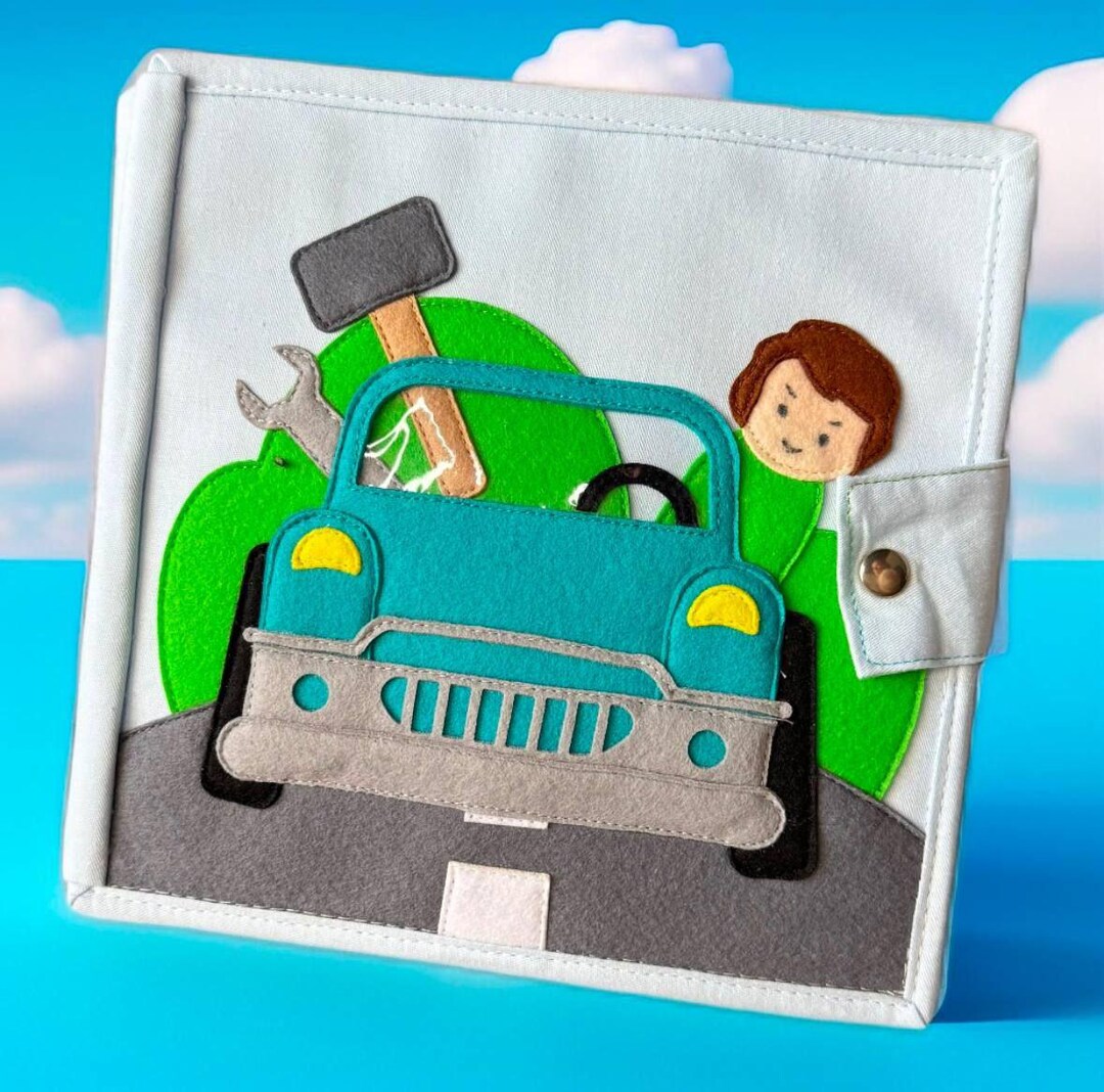 Quiet Book for Boy | Busy Book Montessori | Toddler Quiet Book Top ...