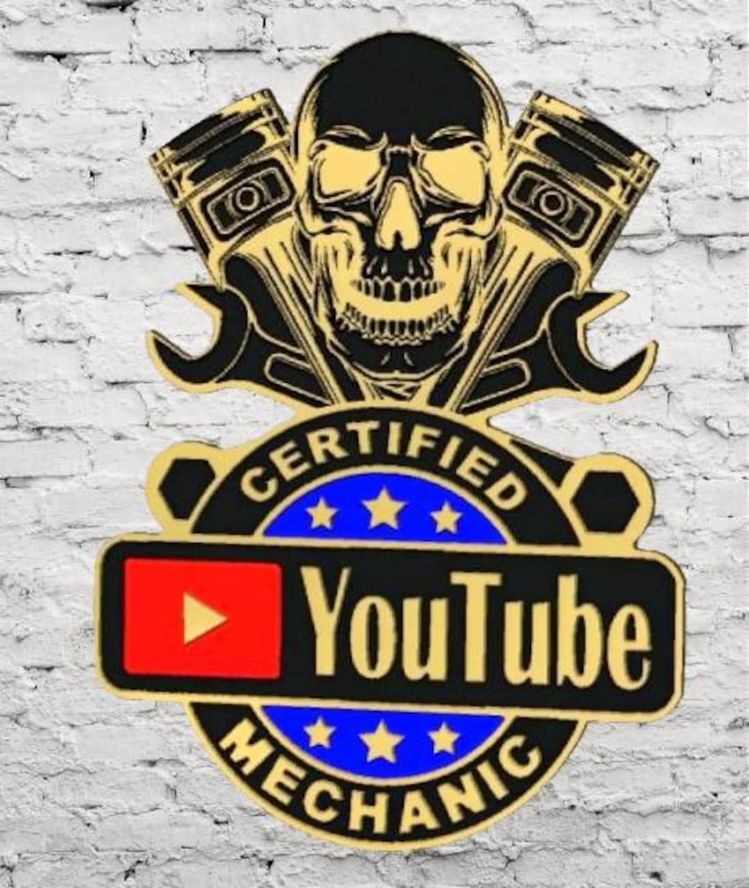 Youtube Certified Mechanic Sign File Only SVG, CRV, Ai, XCS File ...