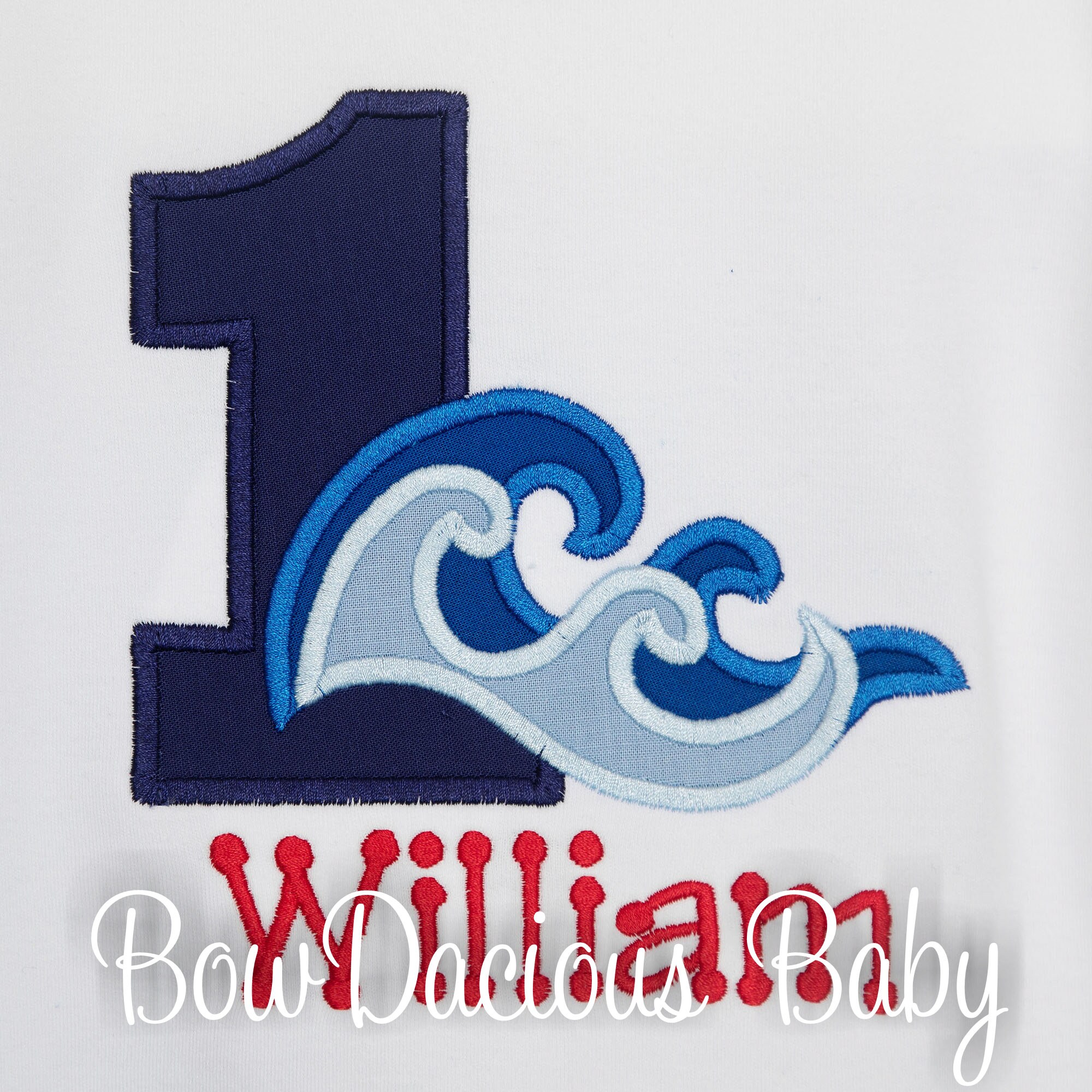 Wave Birthday Shirt Boys Birthday Shirt Ocean Birthday | Etsy