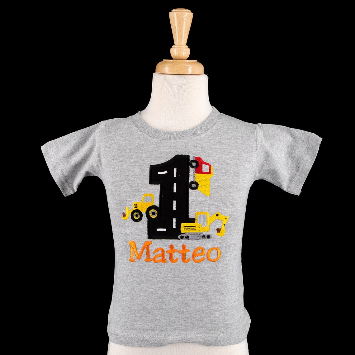 Construction Birthday Shirt, Dump Truck Birthday Shirt, Loader Birthday ...