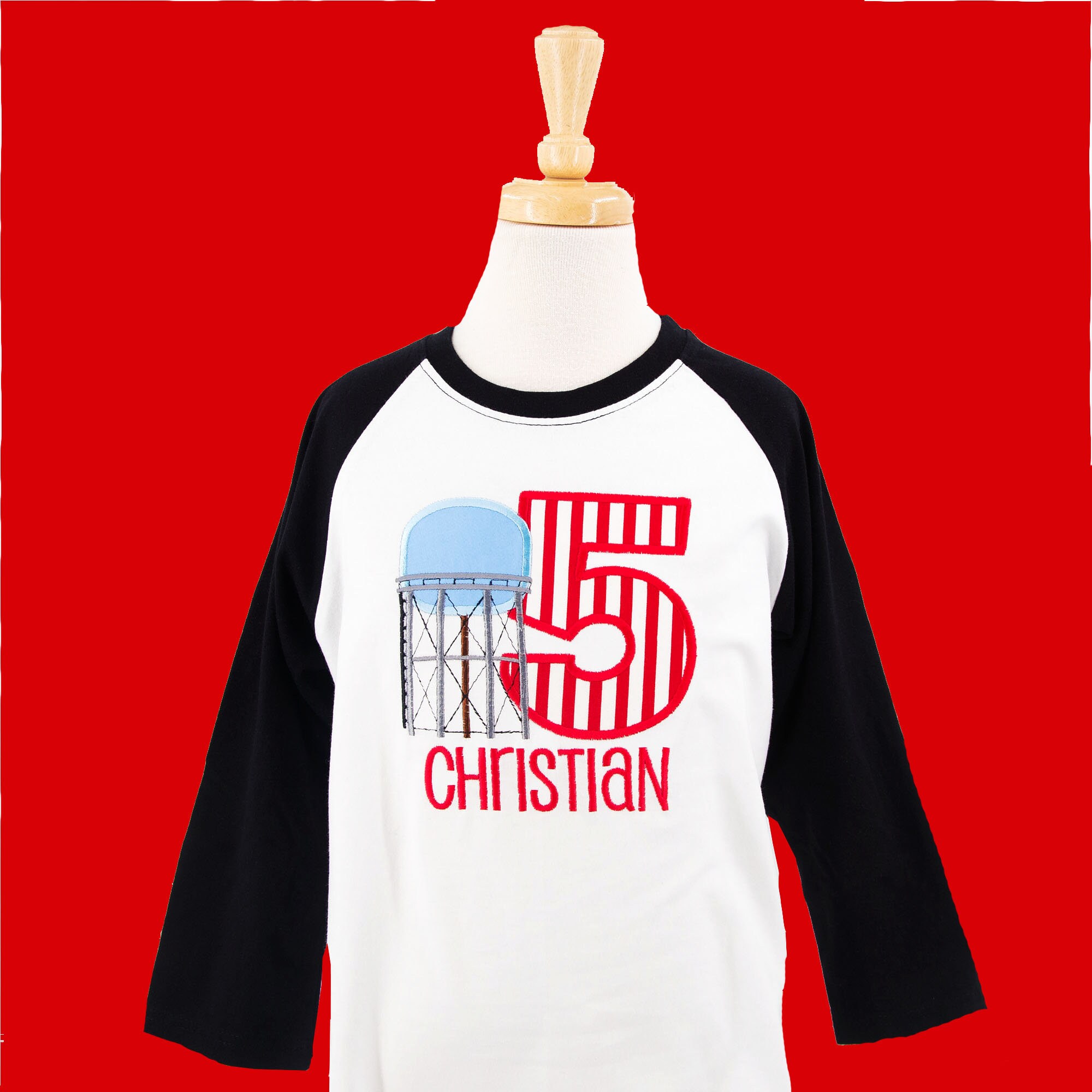 Water Tower Birthday Shirt, Water Tower Shirt, Custom, Any Age and ...