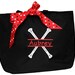 Baton Tote Bag, Baton Bag, Twirling Bag, Monogrammed Bag, Personalized ...