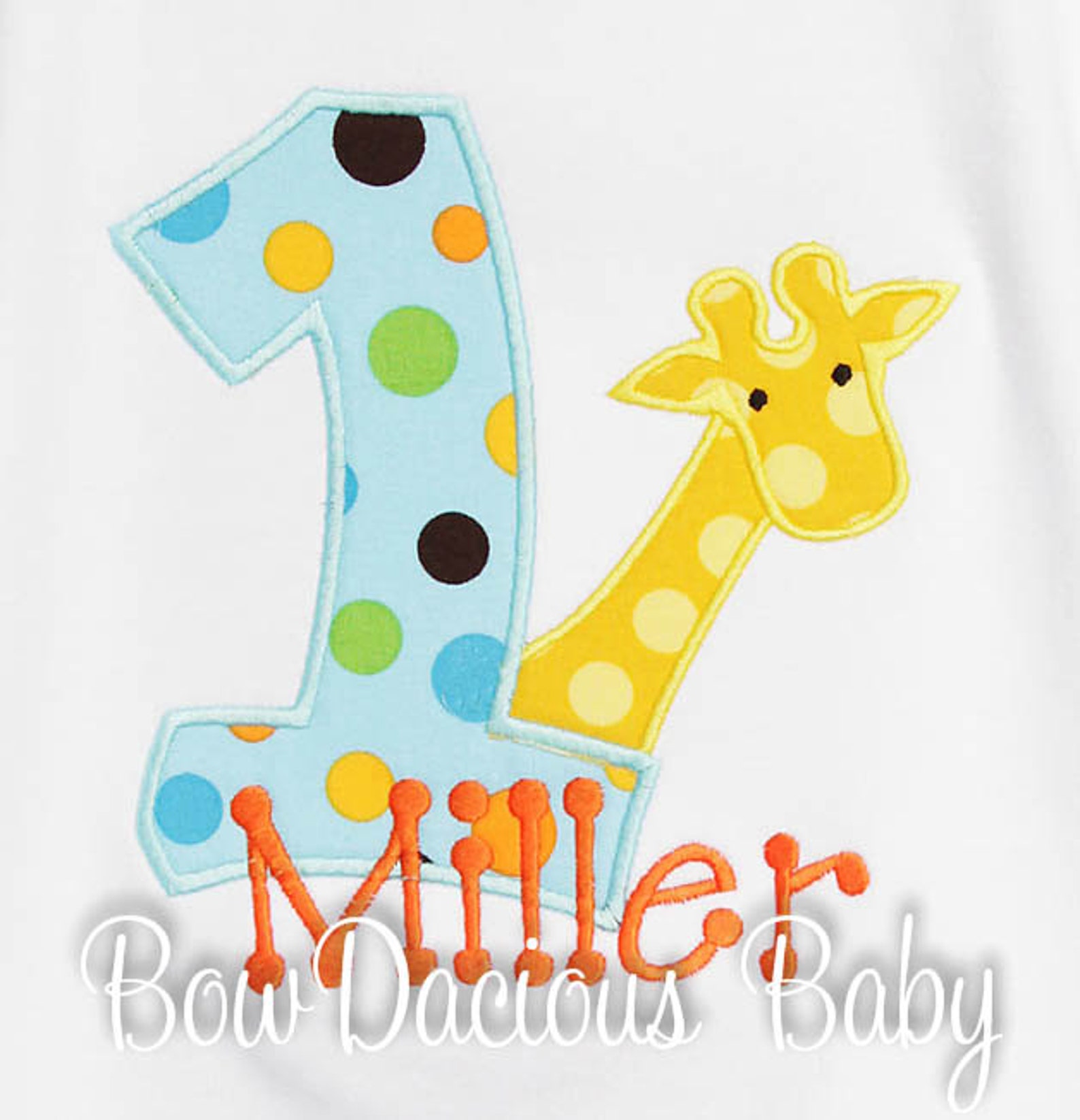 Giraffe Birthday Shirt Number Giraffe Zoo Monogrammed | Etsy