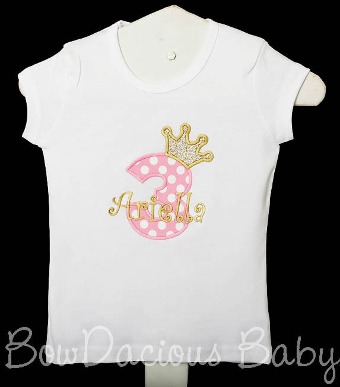 Royal Princess Birthday Shirt Pink and Gold Birthday Shirt - Etsy