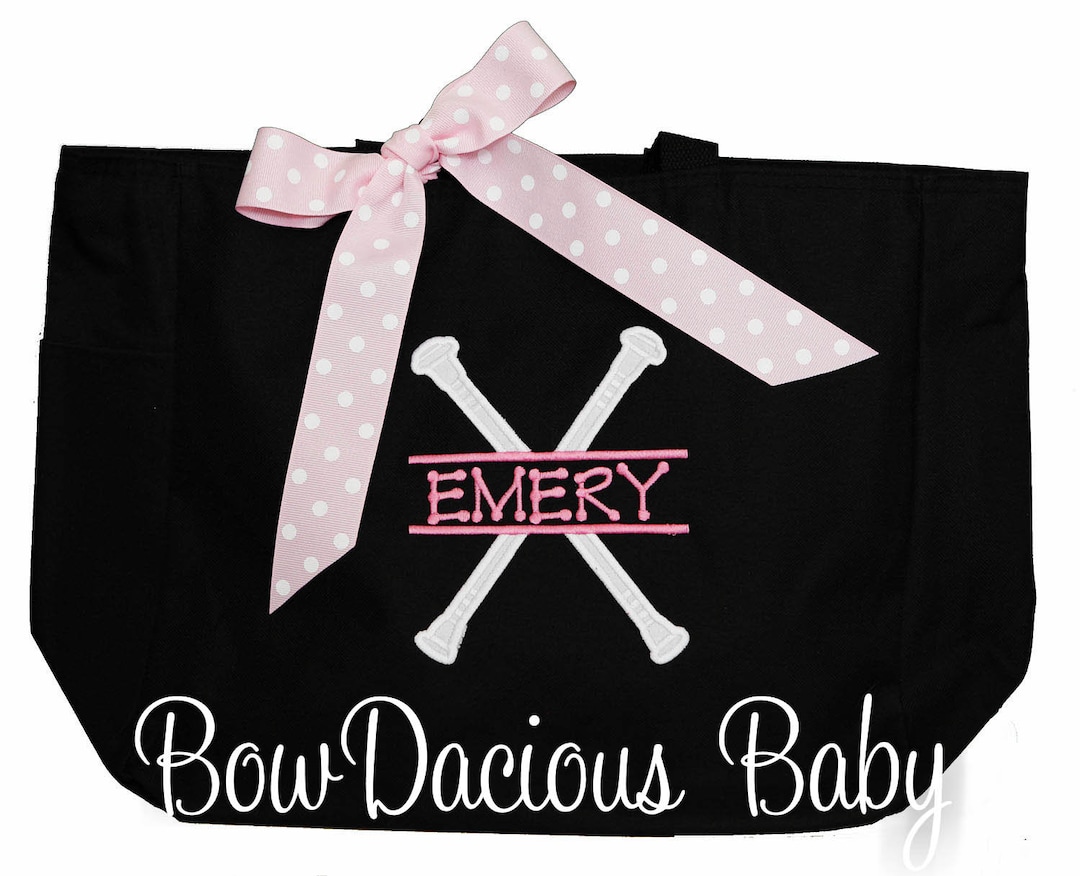 Baton Bag, Baton Tote Bag, Twirling Bag, Monogrammed Bag, Personalized ...