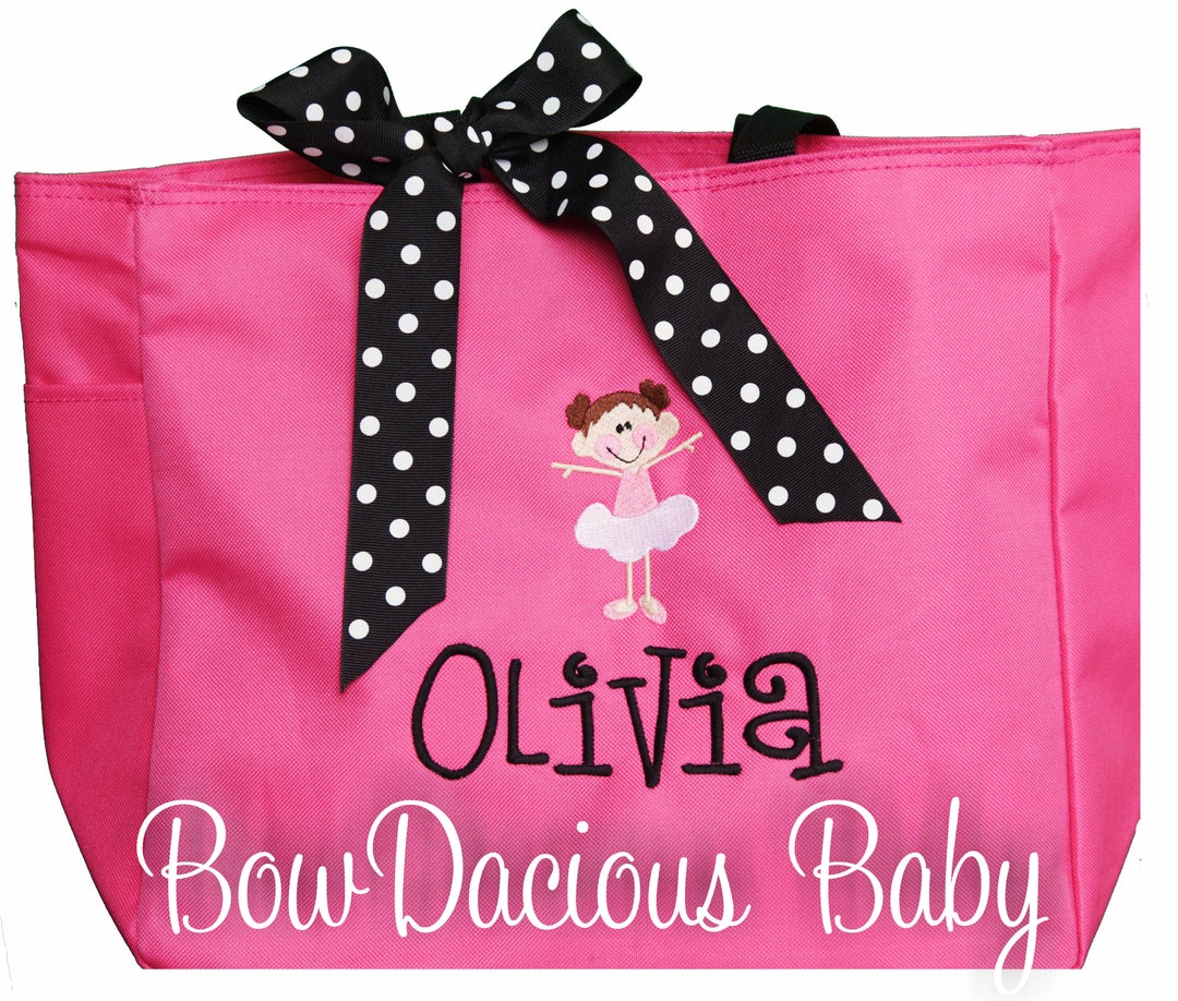 Custom Ballerina Dance Bag: Personalized Ballet Bag for Girls - Etsy