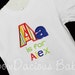 Boy's Back to School Shirt Alphabet Shirt ABC Shirt - Etsy