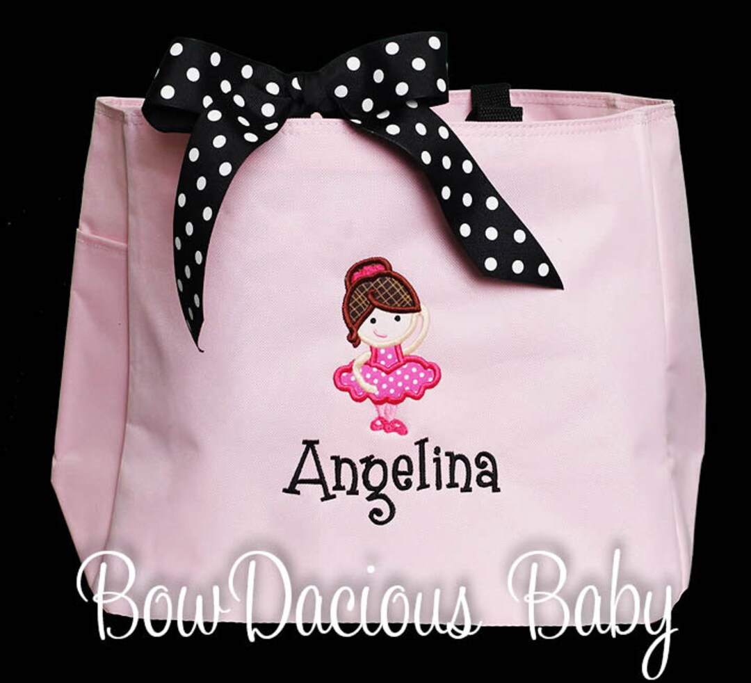 Dance Bag, Ballerina Bag, Custom Dance Bag, Girls Dance Bag, Ballet Bag ...