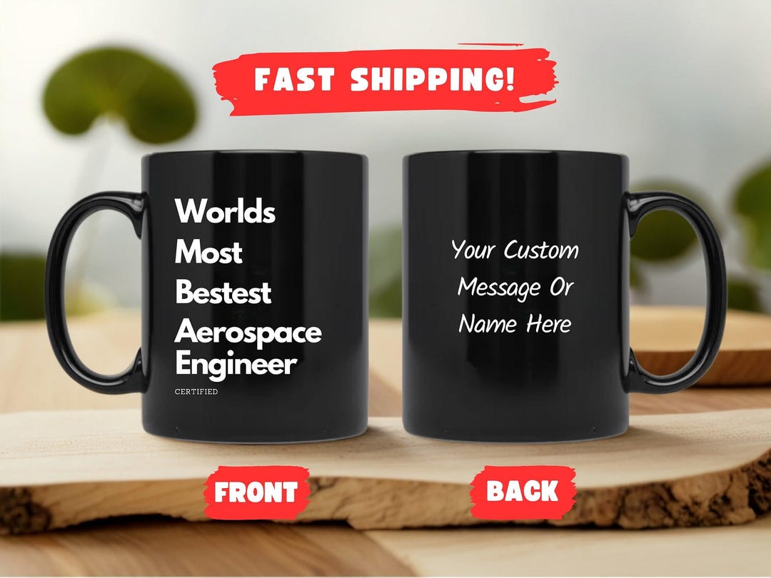 Personalized Gift for Aerospace Engineer, Aerospace Engineer Mug ...