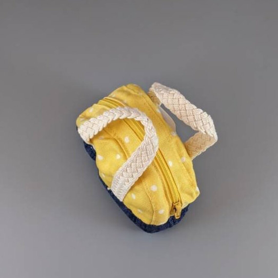 Yellow Off-white and Blue Bag Tote for American Girl Doll - Etsy