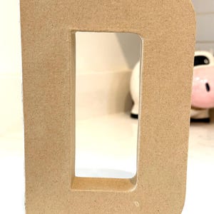 16 Inch Paper Mache Letters Numbers A to Z Paper Mache Numbers DIY ...