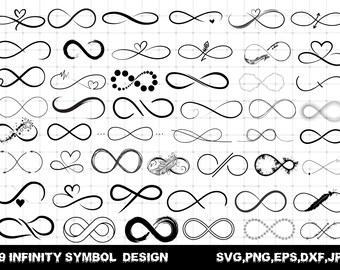 Nfinity Svg, Infinity Love Svg Bundle, Forever Infinity Svg, Infinity ...