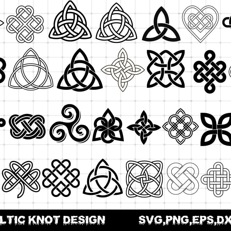 Celtic Knot Svg - Etsy
