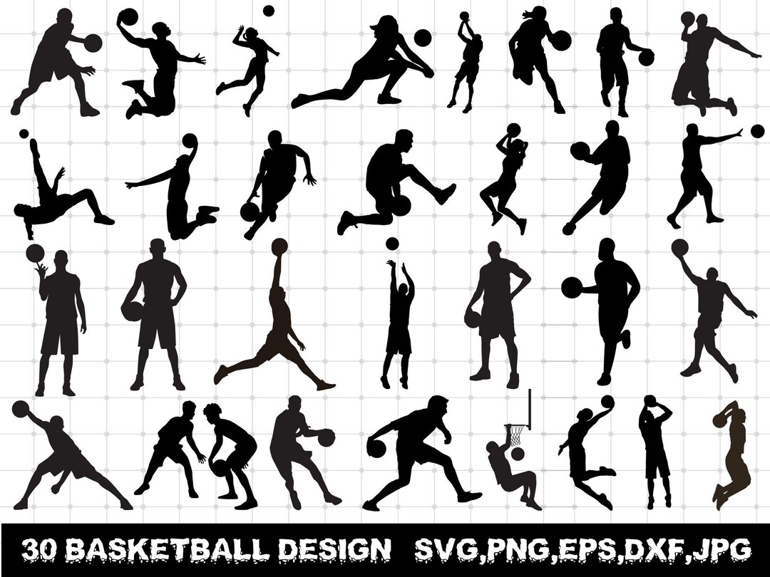 Basketball SVG Bundle, Basketball PNG Bundle, Basketball Clipart ...