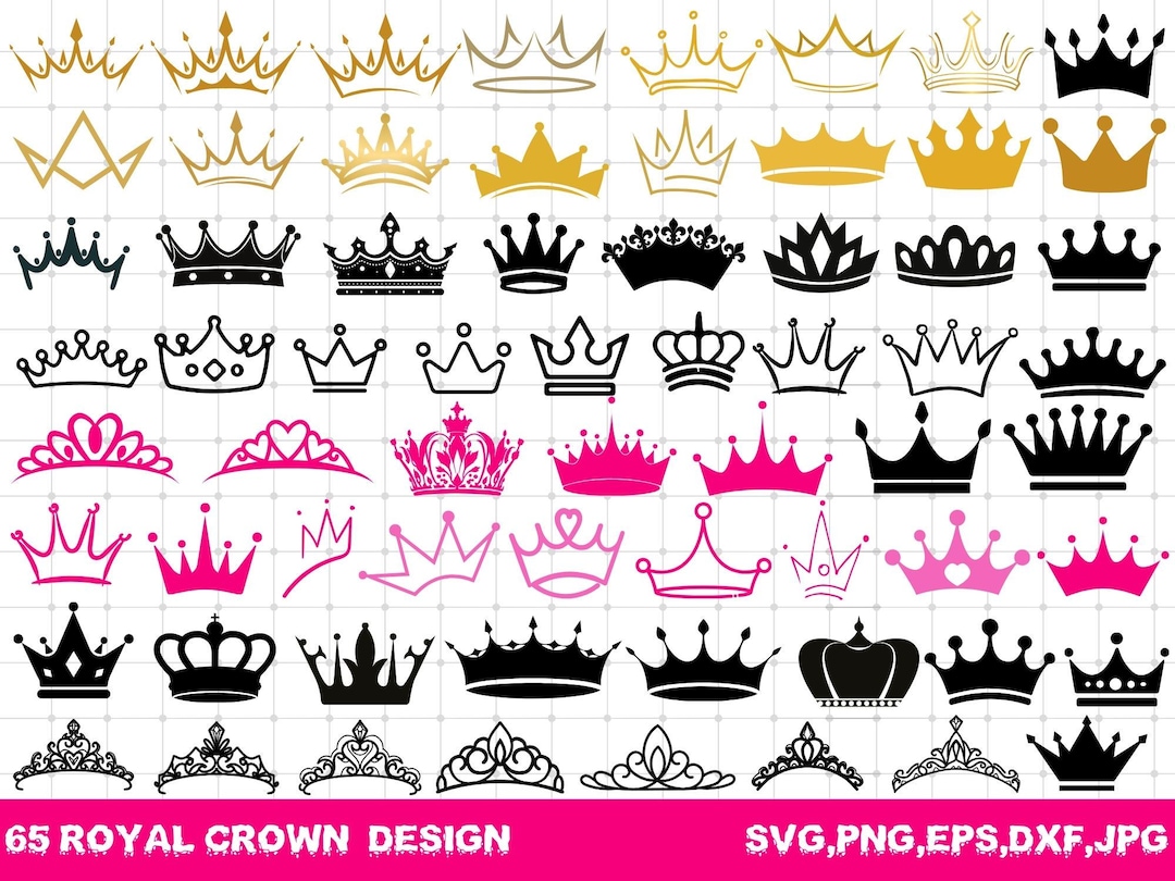 Archivo SVG de corona real, Corona de rey SVG, Corona de reina SVG ...
