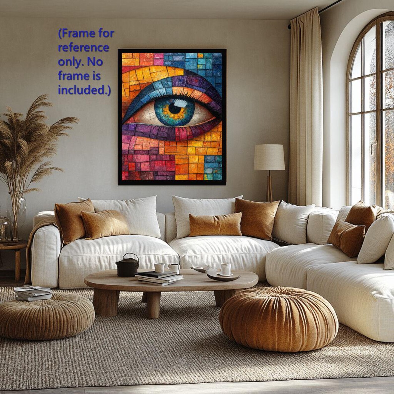 Abstract Eye Art Modern Eye Artwork Contemporary Eye Art Eye Wall Art ...