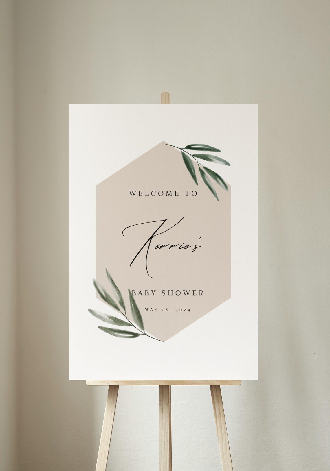 Babyshower Welcome Sign/ Mummy to Be / Party / Printable Sign ...
