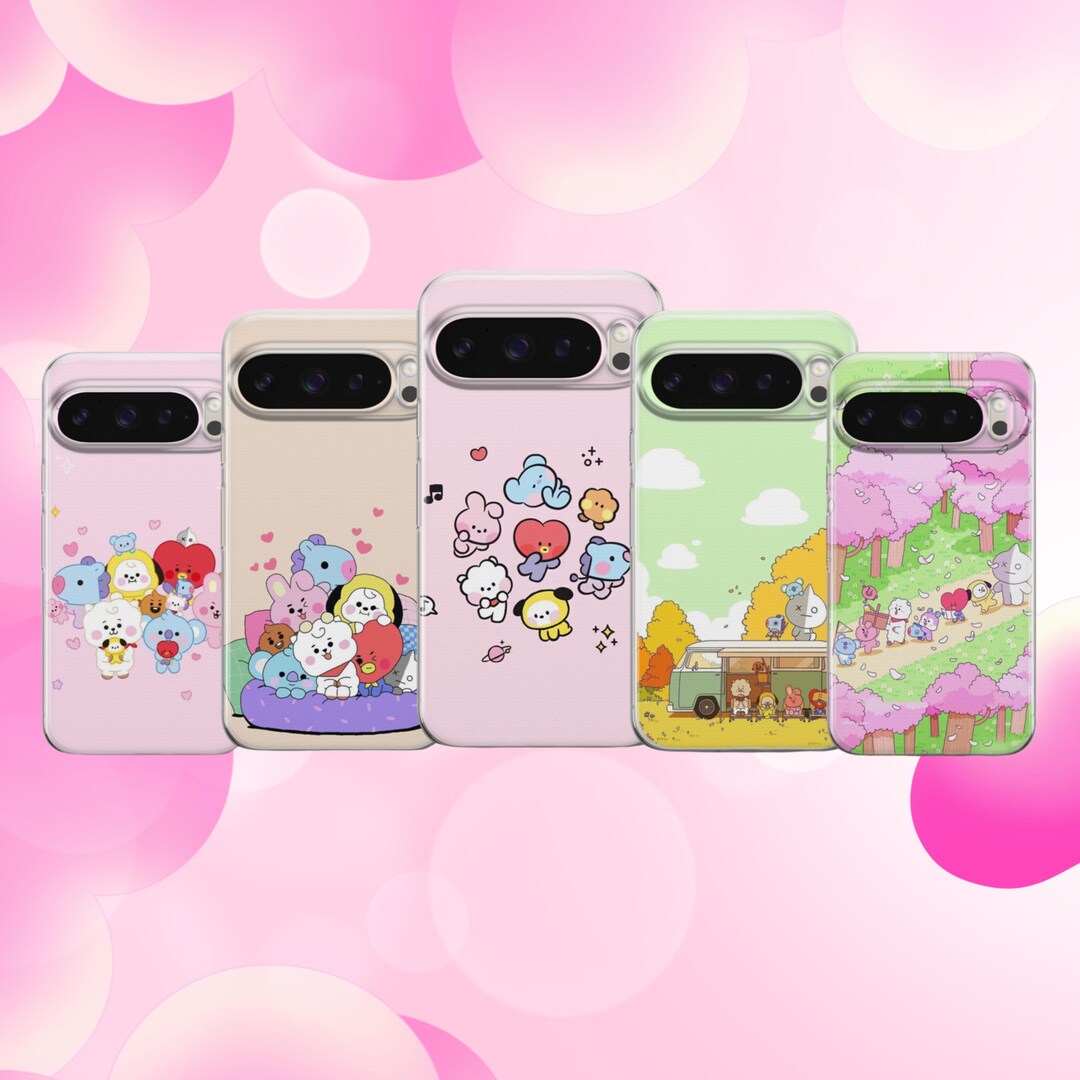 BT21 Phone Case, Cartoon Cover for Google Pixel 10 XL Pro 10pro 9 9pro ...