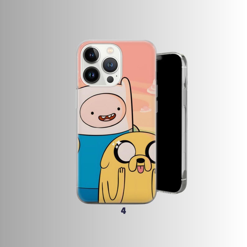 Adventure Time Phone Case Aesthetic Cover for iPhone 17 Pro Max 16 15 ...