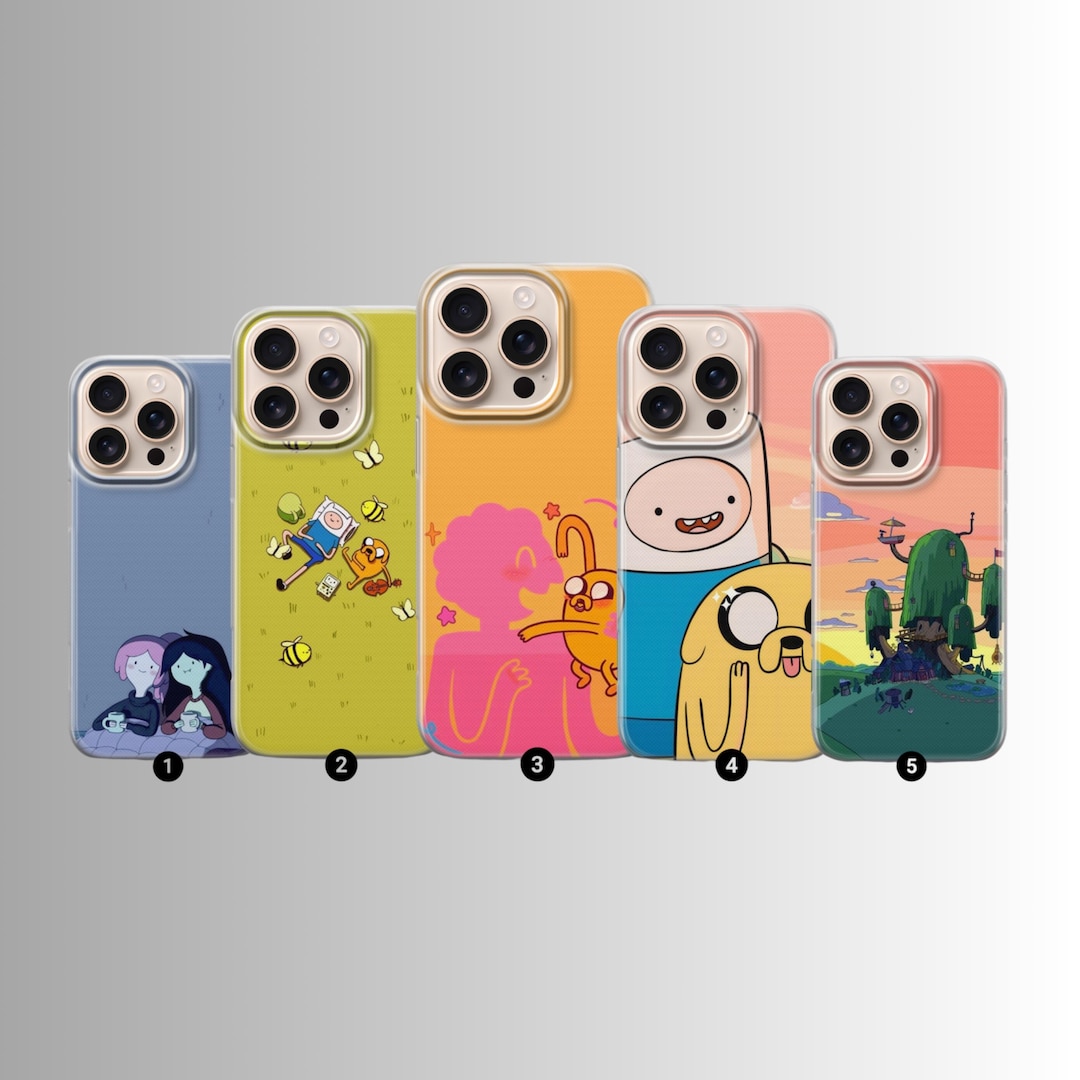 Adventure Time Phone Case Aesthetic Cover for iPhone 17 Pro Max 16 15 ...