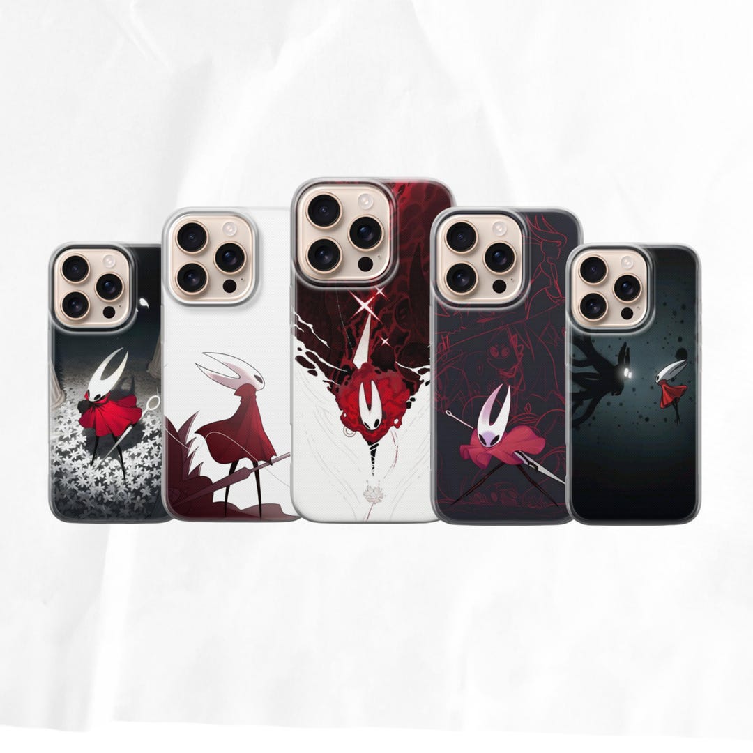 Hollow Knight Hornet Phone Case Indie Game Cover for iPhone 17, 16, 15 ...