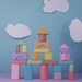 Montessori Wooden Blocks – Educational Stacking Toy for Toddlers - Etsy